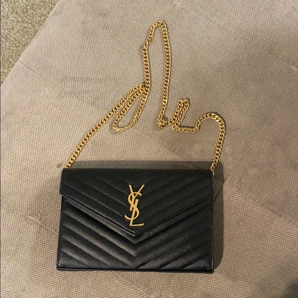 Saint Laurent | Bags | Ysl Small Leather Purse | Poshmark